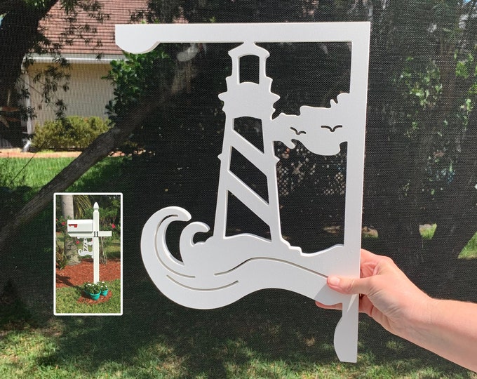 Fish Sea Life Whimsical Mailbox, Hand Painted Mailbox, Decorative ...