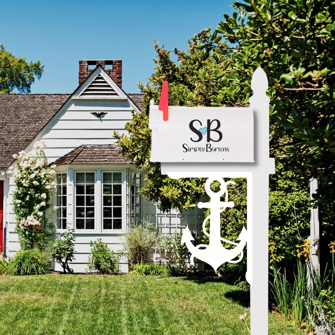 Mailbox Bracket Anchor With Rope Large 16x21 Inch, Custom Mailbox ...