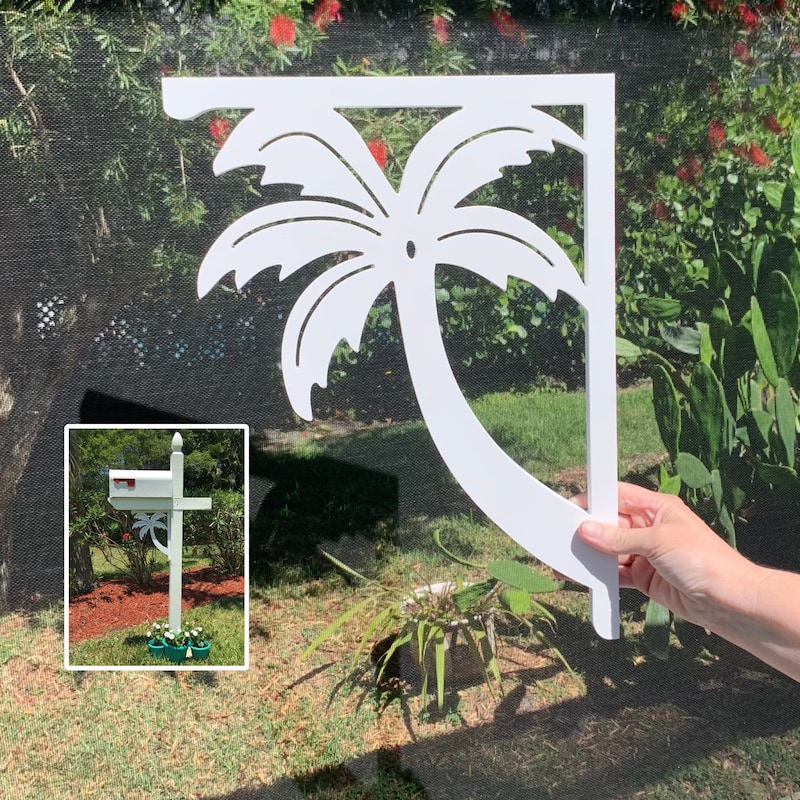 Palm Tree Mailbox - Etsy