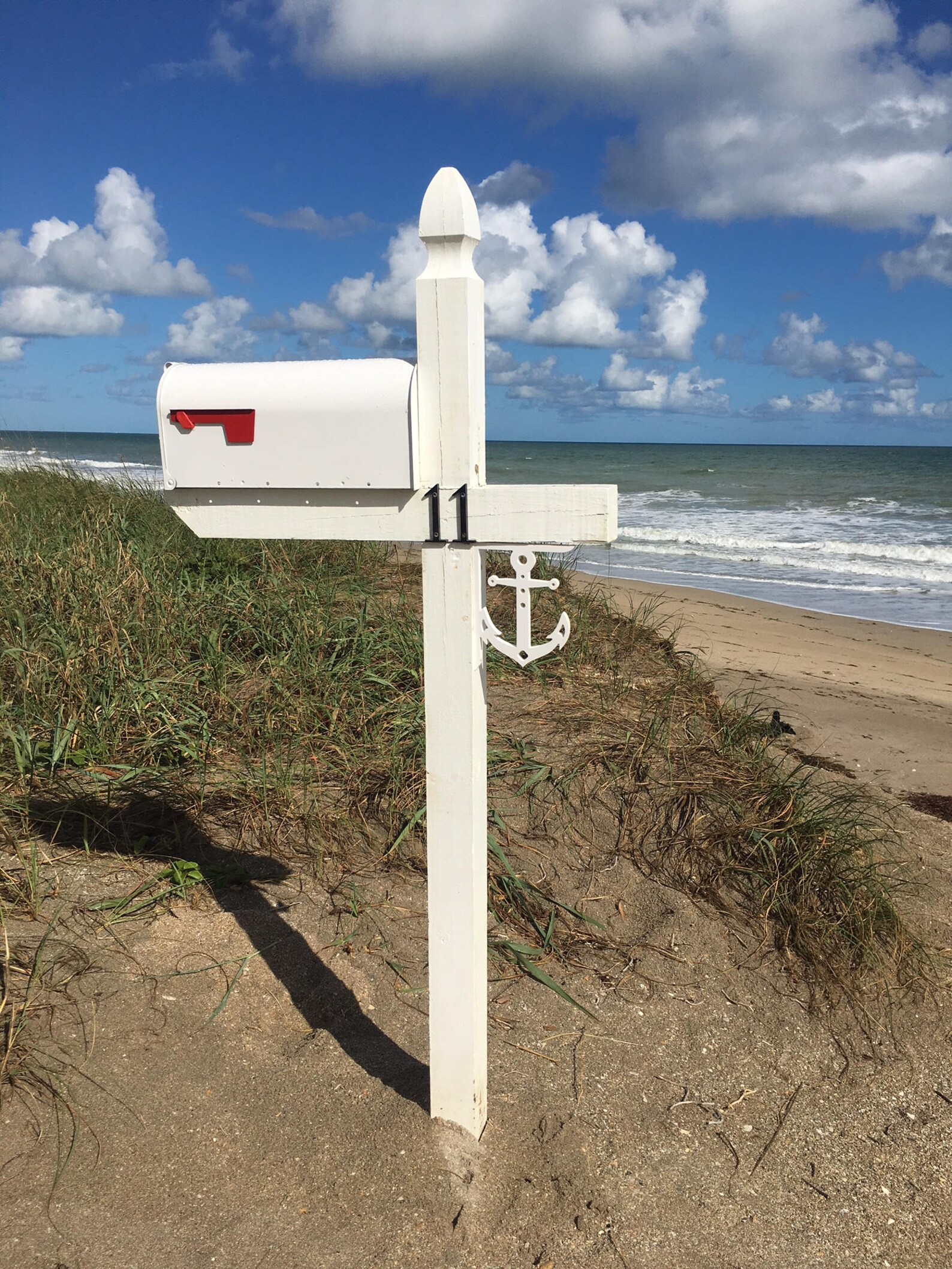 Mailbox Bracket Anchor Small 7x9 inch Custom Mailbox | Etsy