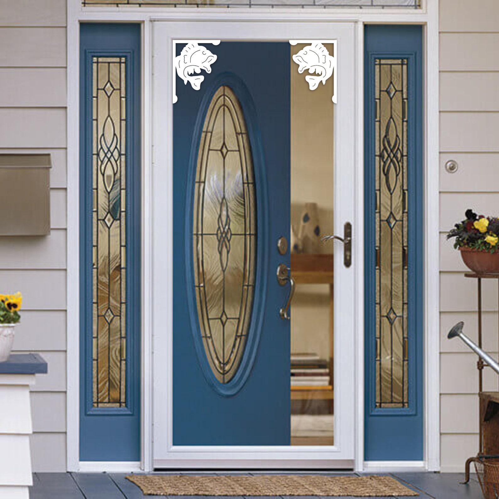 Screen Door Decor Largemouth Bass X2 Pieces Small Mailbox - Etsy