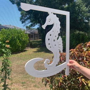 Mailbox Bracket - Seahorse Original, Large 16x21 Inch, Custom Mailbox ...