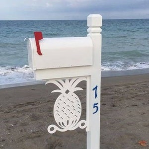 Mailbox Bracket Pineapple Original Large 16x21 Inch Custom - Etsy