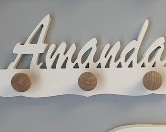 Name Coat Rack | Etsy