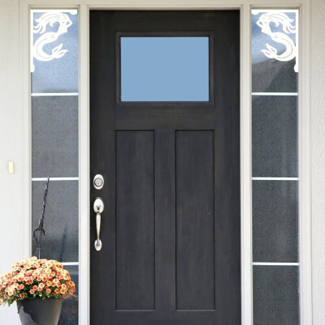 Screen Door Decor - Mermaid Original X2 Pieces Small, Mailbox Bracket ...