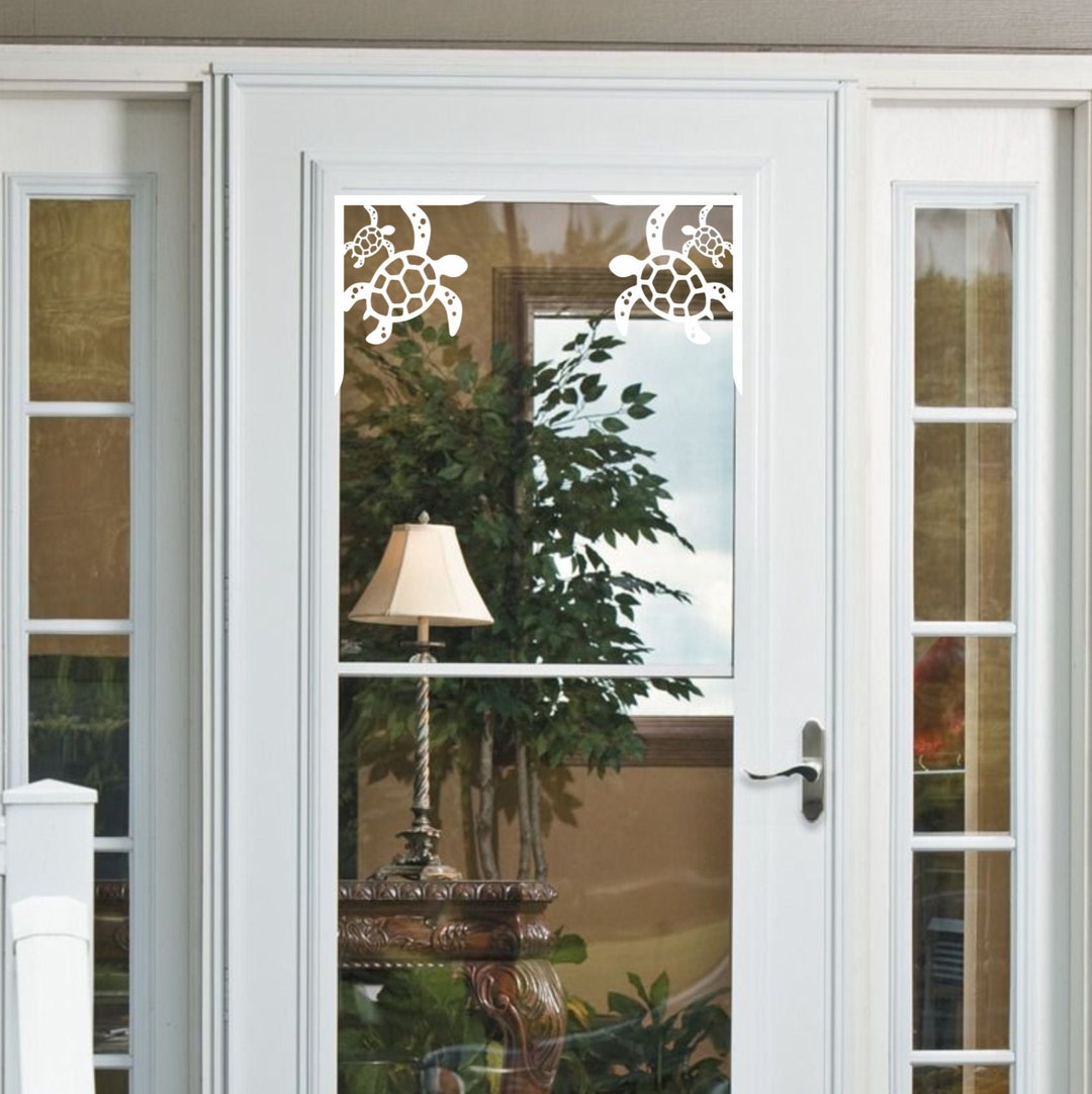 Screen Door Decor Turtle W/baby 2021 X2 Pieces Mailbox - Etsy