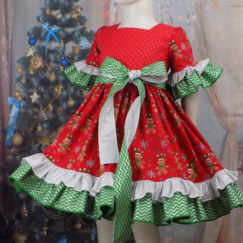 Girl Christmas Dress - Etsy