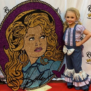 Denim Pageant Overalls, Girls Western Outfit, Denim Wear, Country ...