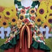 Girls Sunflower Dress Pageant Wear OOC Sunflower Outfit | Etsy