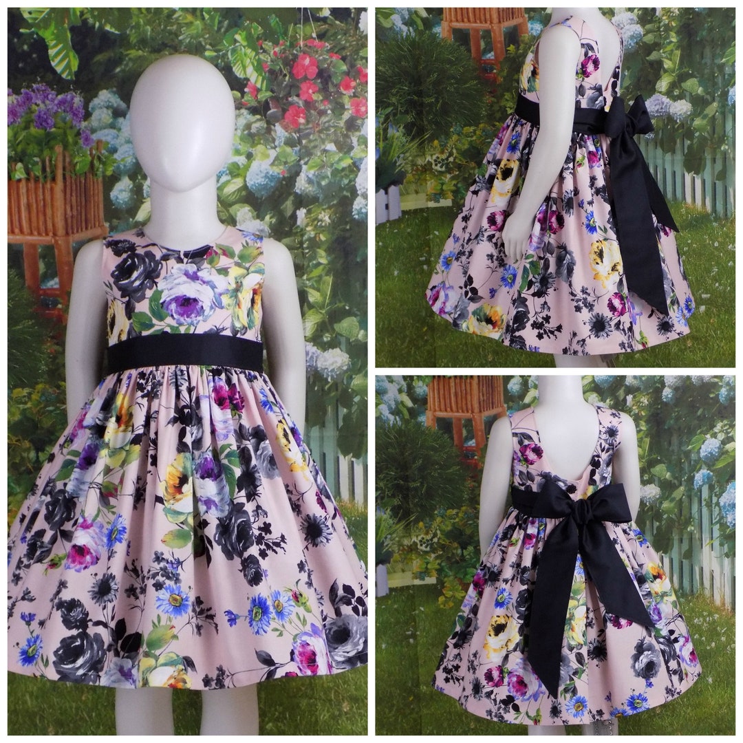 5T Girls Spring Dress, Easter, Dress, Floral Dress, Fancy Dress ...