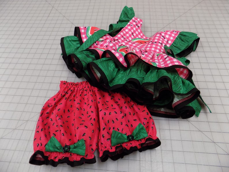 Girls Watermelon Outfit Watermelon Pageant Birthday Party - Etsy