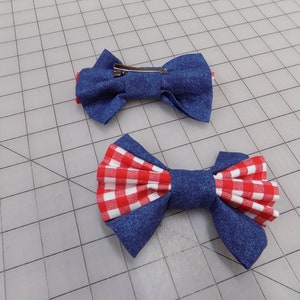 MATCHING Bows Made to Order to Match Your Dress or Outfit, Dress Bow ...