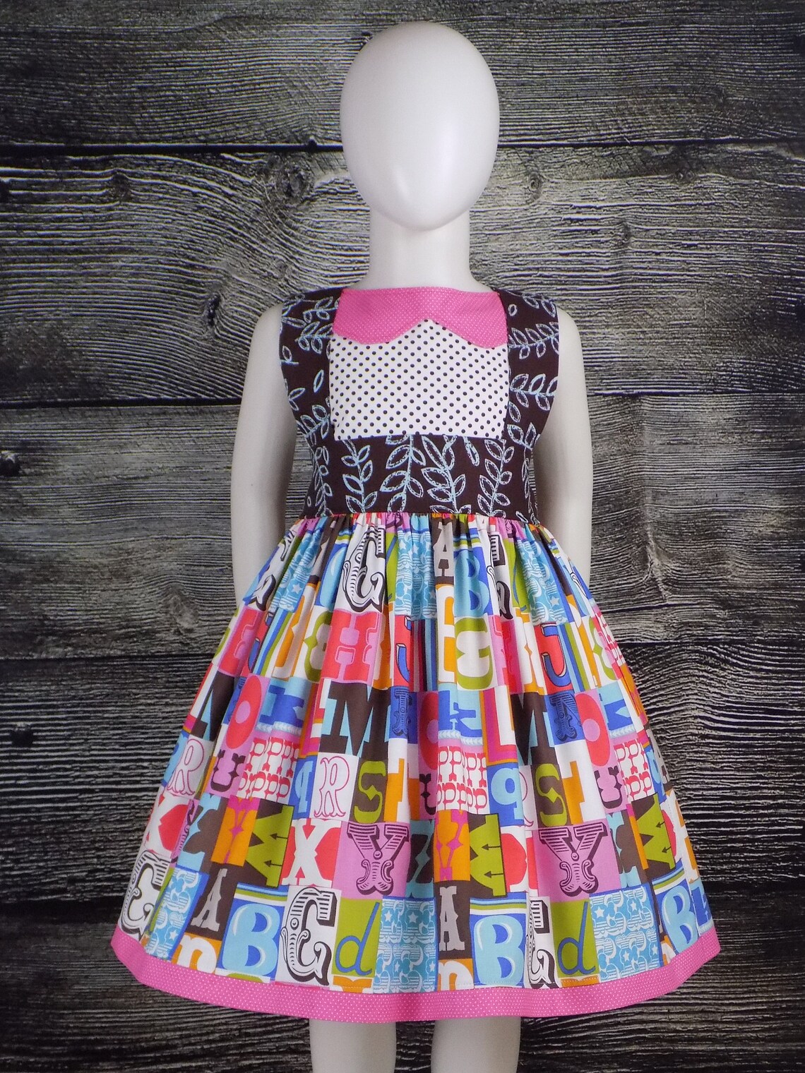 School Dress ABC Back to School Alphabet First Day Girl - Etsy