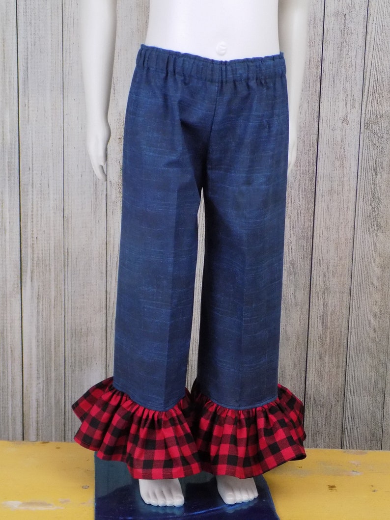 Girls Lumberjack Outfit Pageant OOC Denim Wear Lumberjack - Etsy