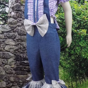 Denim Pageant Overalls, Girls Western Outfit, Denim Wear, Country ...