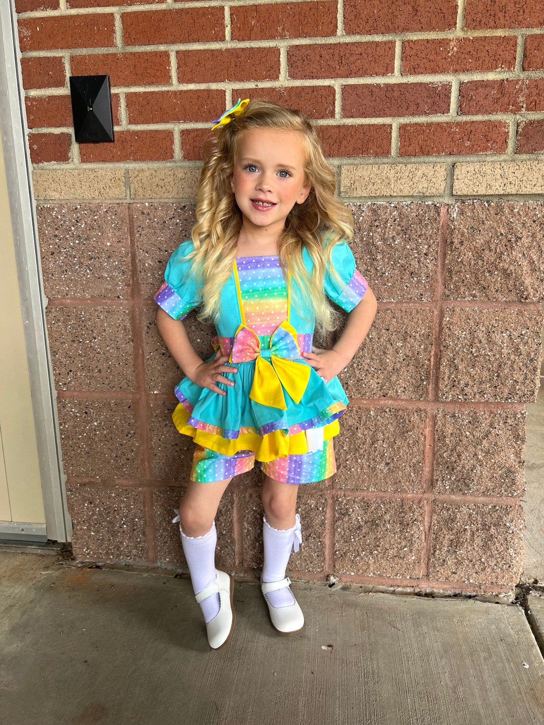 Spring, Casual Wear Outfit, Rainbow, Pageant Outfit, Stripe, Toddler ...