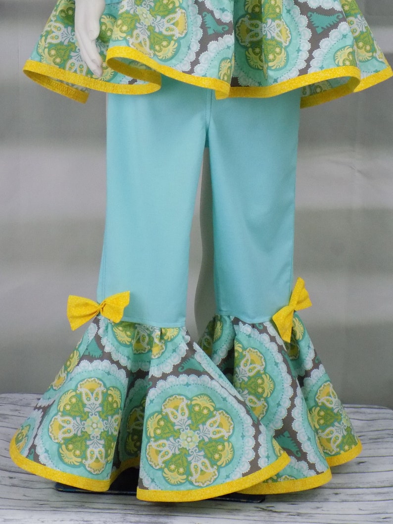 Casual Wear Pageant Outfit Girls Pant Outfit Outfit of - Etsy