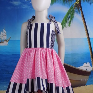 Anchor Dress, Nautical, Sailor, High Low, Pageant, Casual Wear, OOC ...