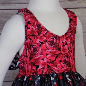 Girl Skull Dress, Day of the Dead, Halloween, Skeleton, Rose, Sugar ...