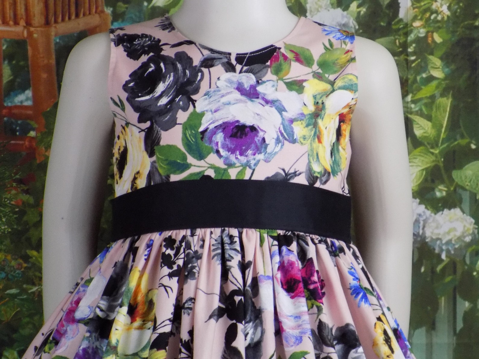 5T Girls Spring Dress Easter Dress Floral Dress Fancy | Etsy