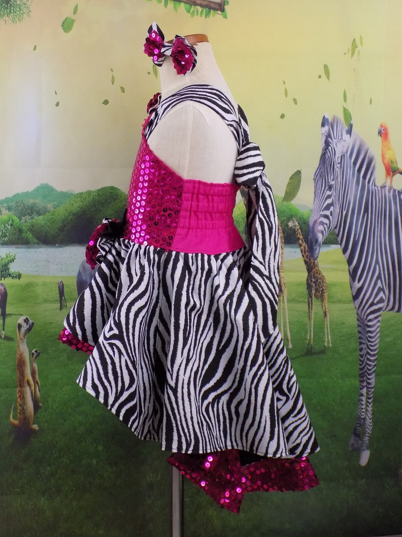 Jungle Pageant Wear, Zebra Outfit, Birthday Party, Wild Wear Set ...