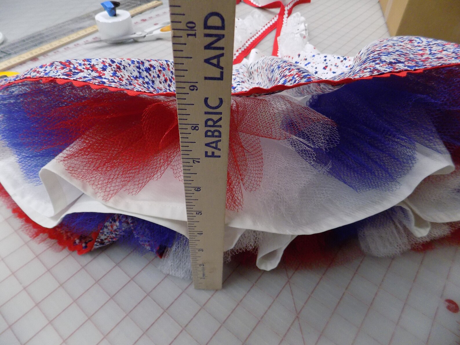 Patriotic Pageant Dress, Stars, Red White Blue Dress, 4th of July Dress ...