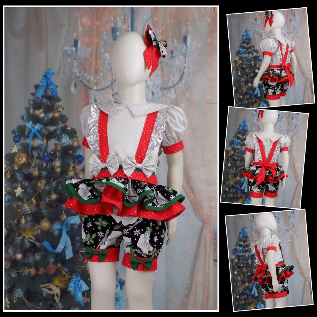 Winter Pageant Wear Ice Skate, Christmas Pageant Wear, Casual Wear ...
