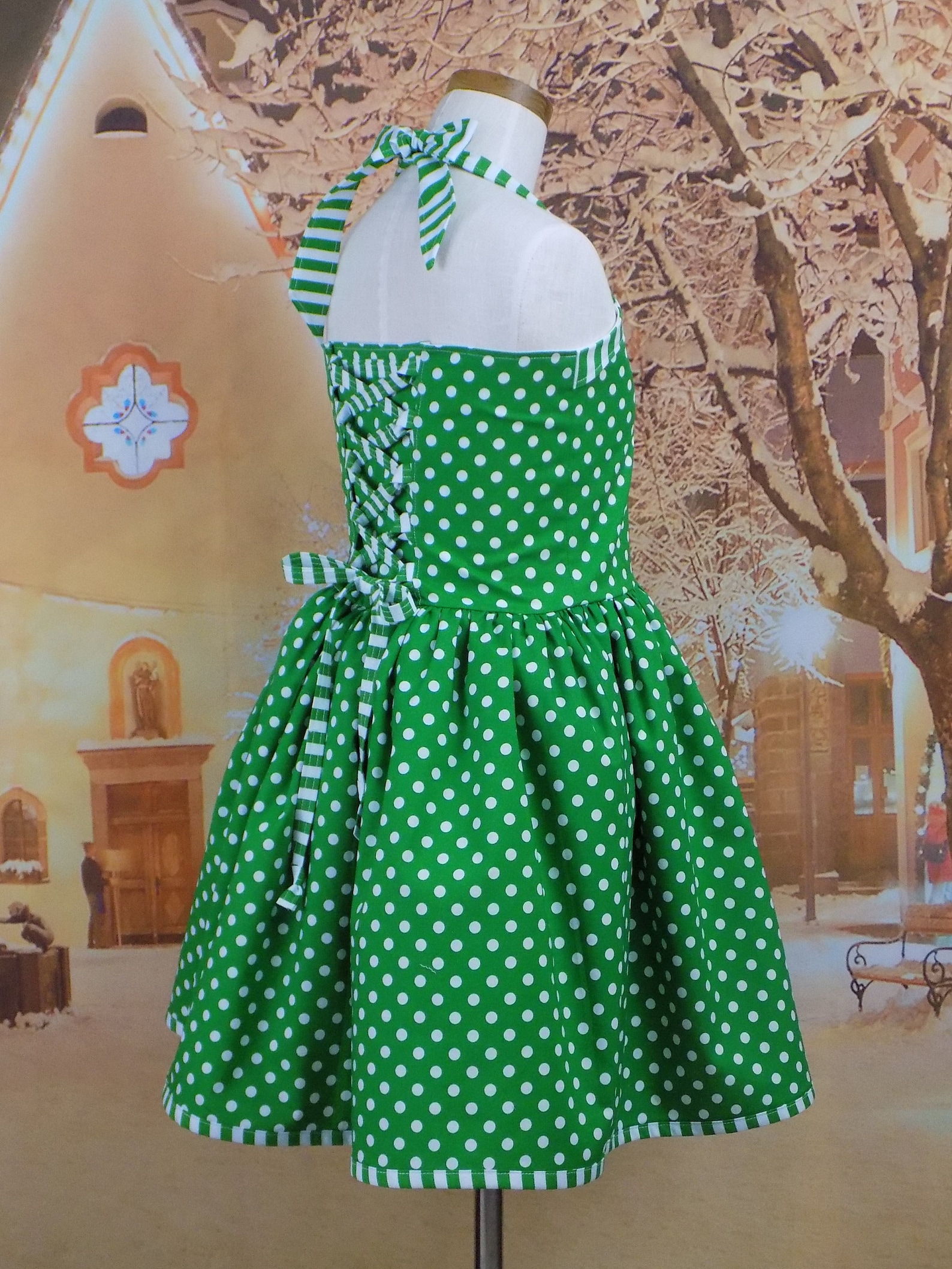 50s Dress, 50s Outfit, Red, Pageant Wear, Patriotic, OOC, Polka Dots ...