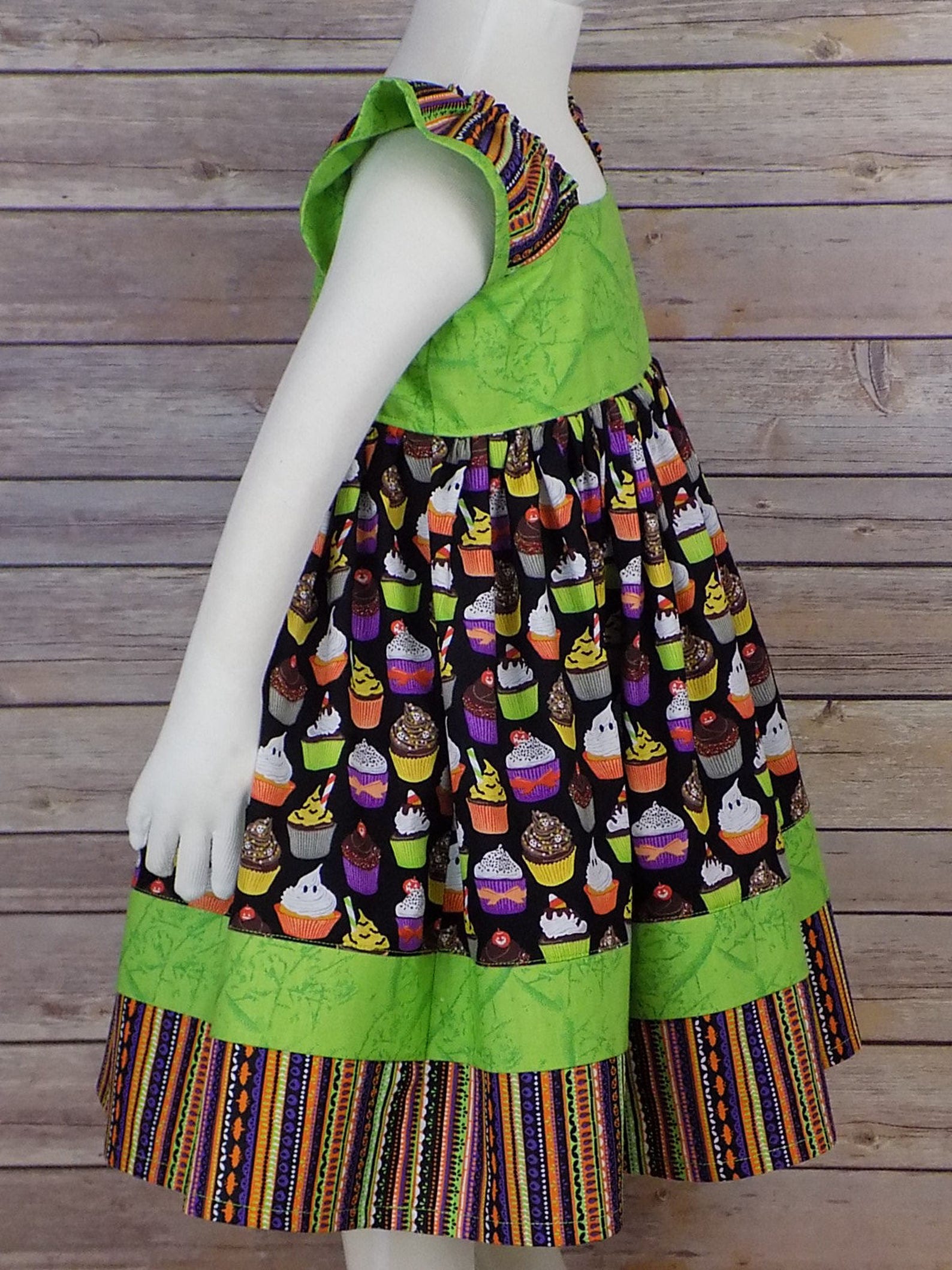 Girls, HALLOWEEN Dress, Halloween Outfit, Cupcake Dress, Clothing ...