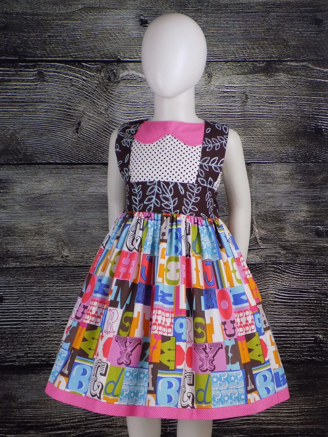 School Dress ABC Back to School Alphabet First Day Girl - Etsy