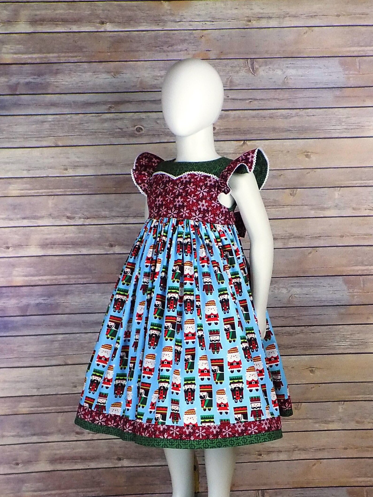Girls Nutcracker Dress Girls Christmas Dress Boutique - Etsy
