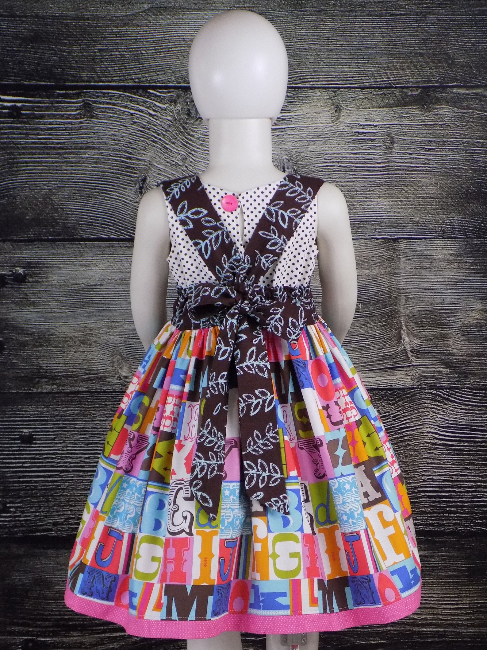 School Dress ABC Back to School Alphabet First Day Girl - Etsy