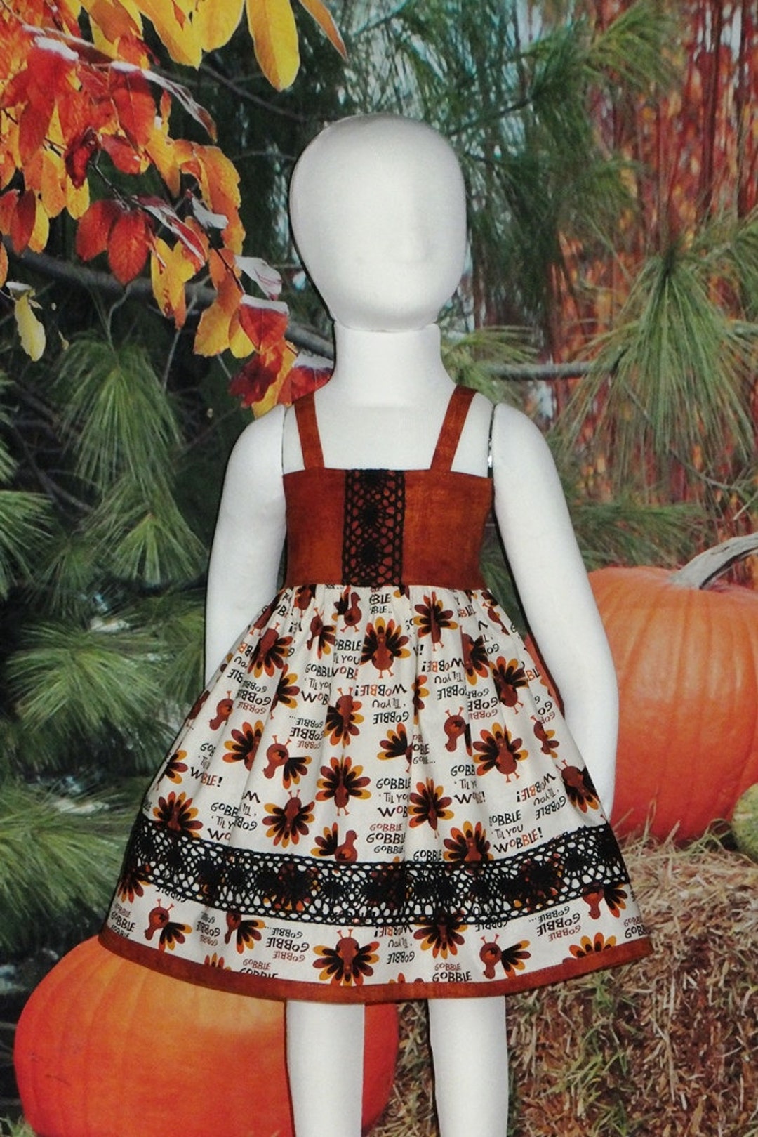 Girls, Turkey Dress, Thanksgiving Dress, Toddler, Thanksgiving Outfit ...