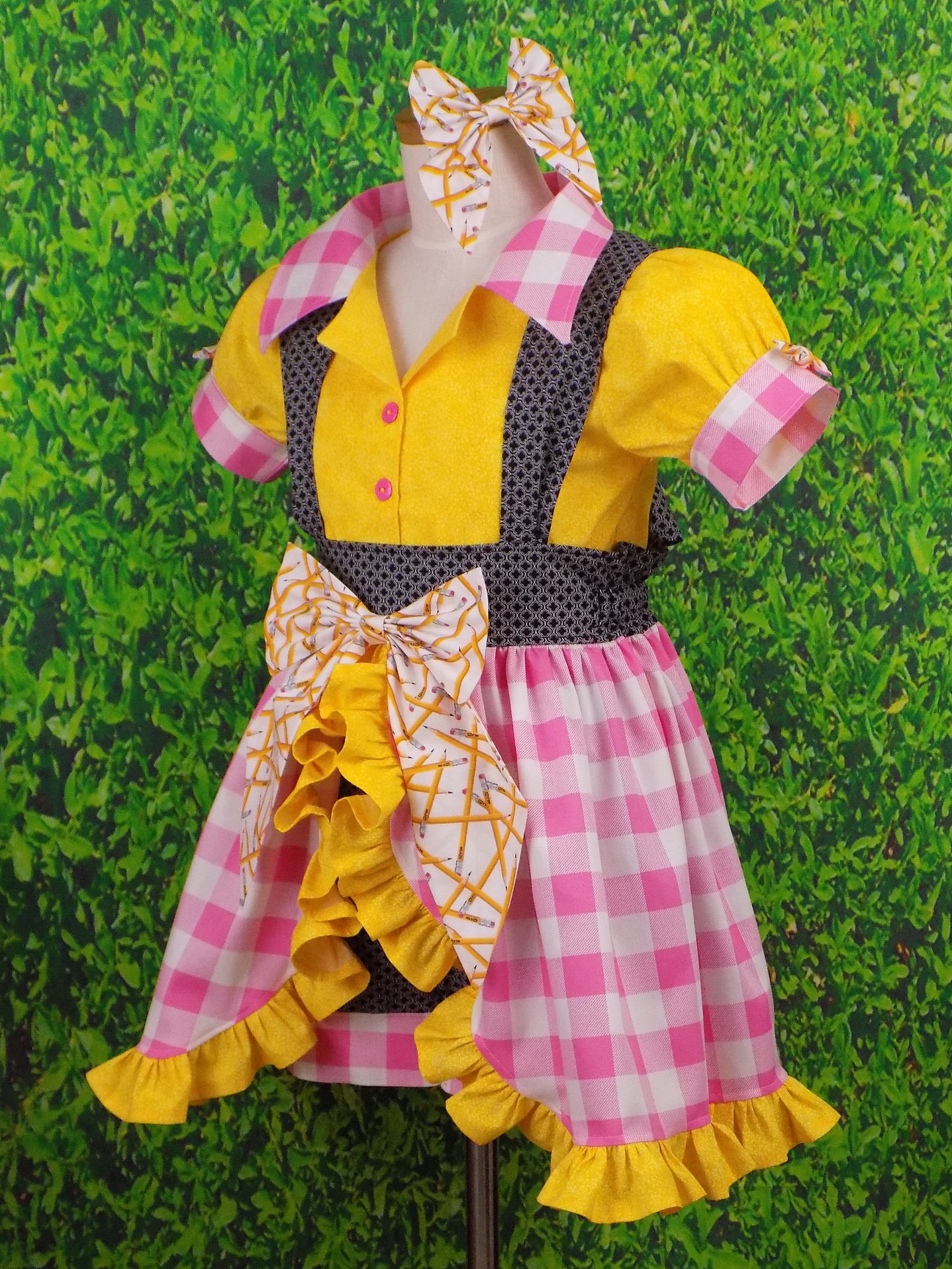 Girls Pencil Outfit Pageant OOC School Wear Theme Wear - Etsy