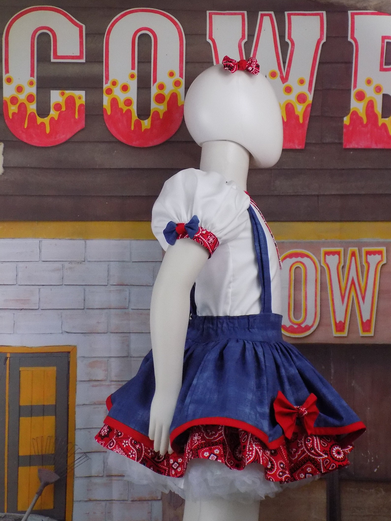 Denim Wear Western Wear Pageant Outfit, Cowboy, Girls, OOC, Rodeo ...