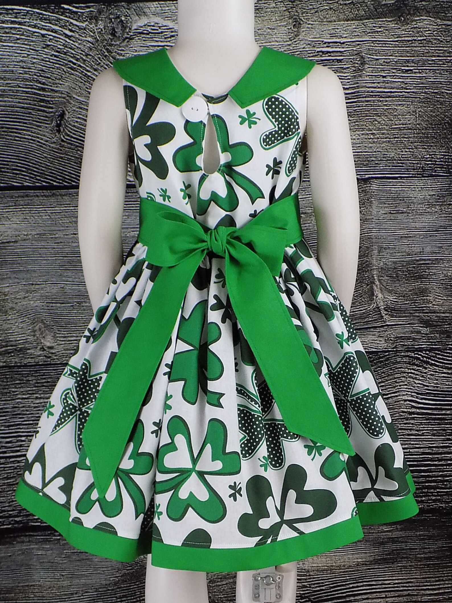 St Patricks Day Dress, Girl, Shamrock, Patty, Green, Toddler, Parade ...