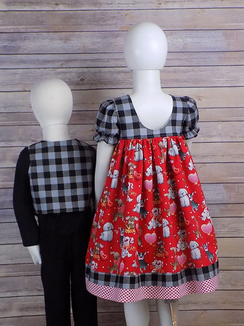 Valentine Day Brother Sister Set Sibling Set Matching - Etsy