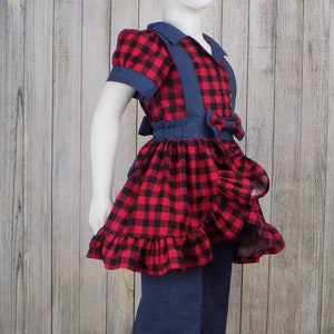 Girls Lumberjack Outfit, Pageant OOC, Denim Wear, Lumberjack Birthday ...