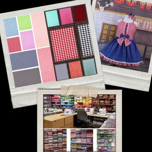 Red Gingham Western Dress, Denim Pageant Wear, Halter, OOC, Rodeo, Cow ...