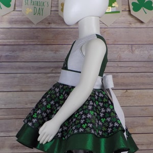 Shamrock Outift, Pageant, Girls Shamrock Dress, St Patricks Day Dress ...