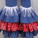 Denim Pageant Overalls, Girls Western Overalls, Red Bandana, Denim Wear ...