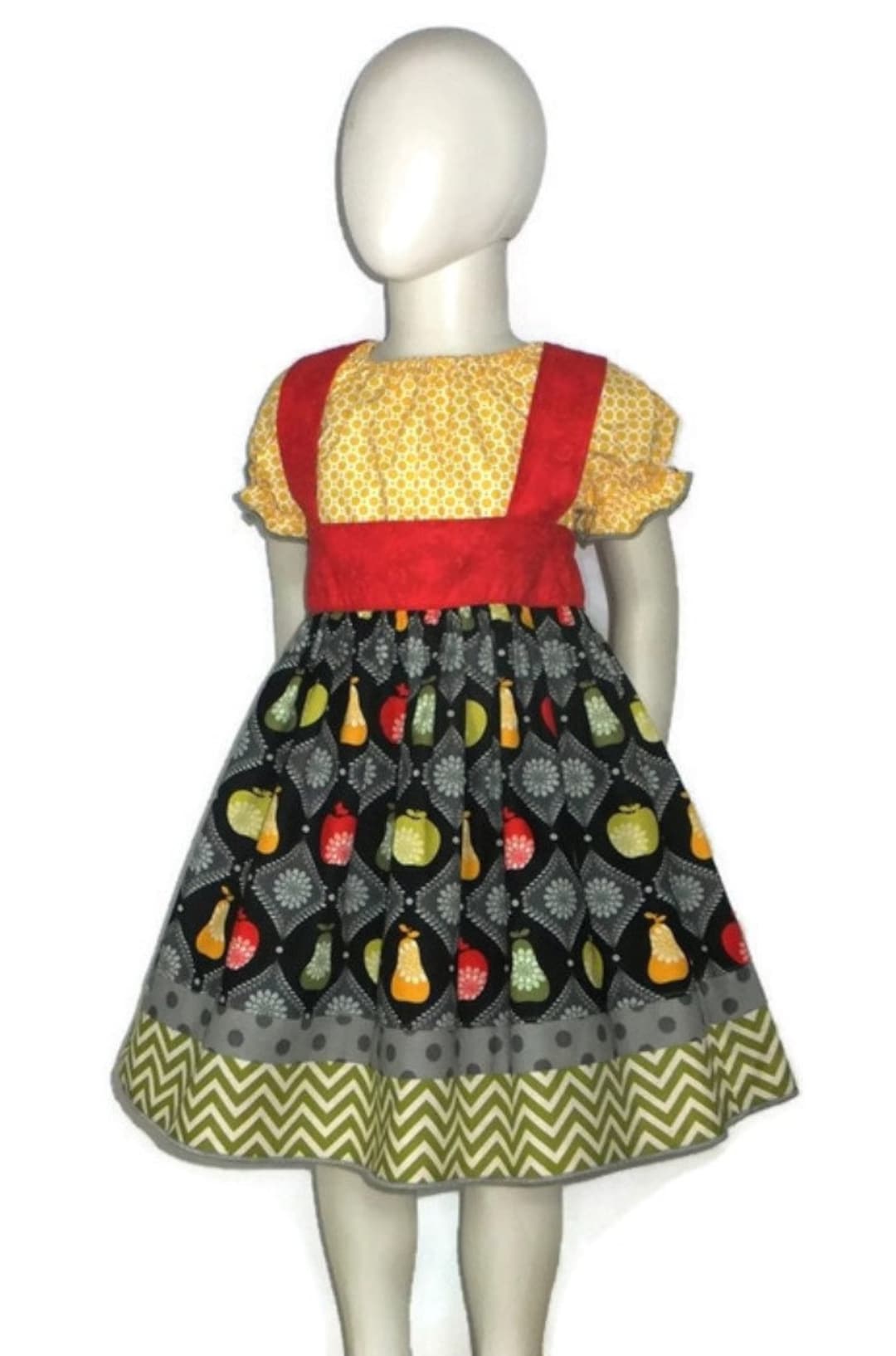 Girls, Apple Dress, Back to School, Toddler, Fall Dress, School ...