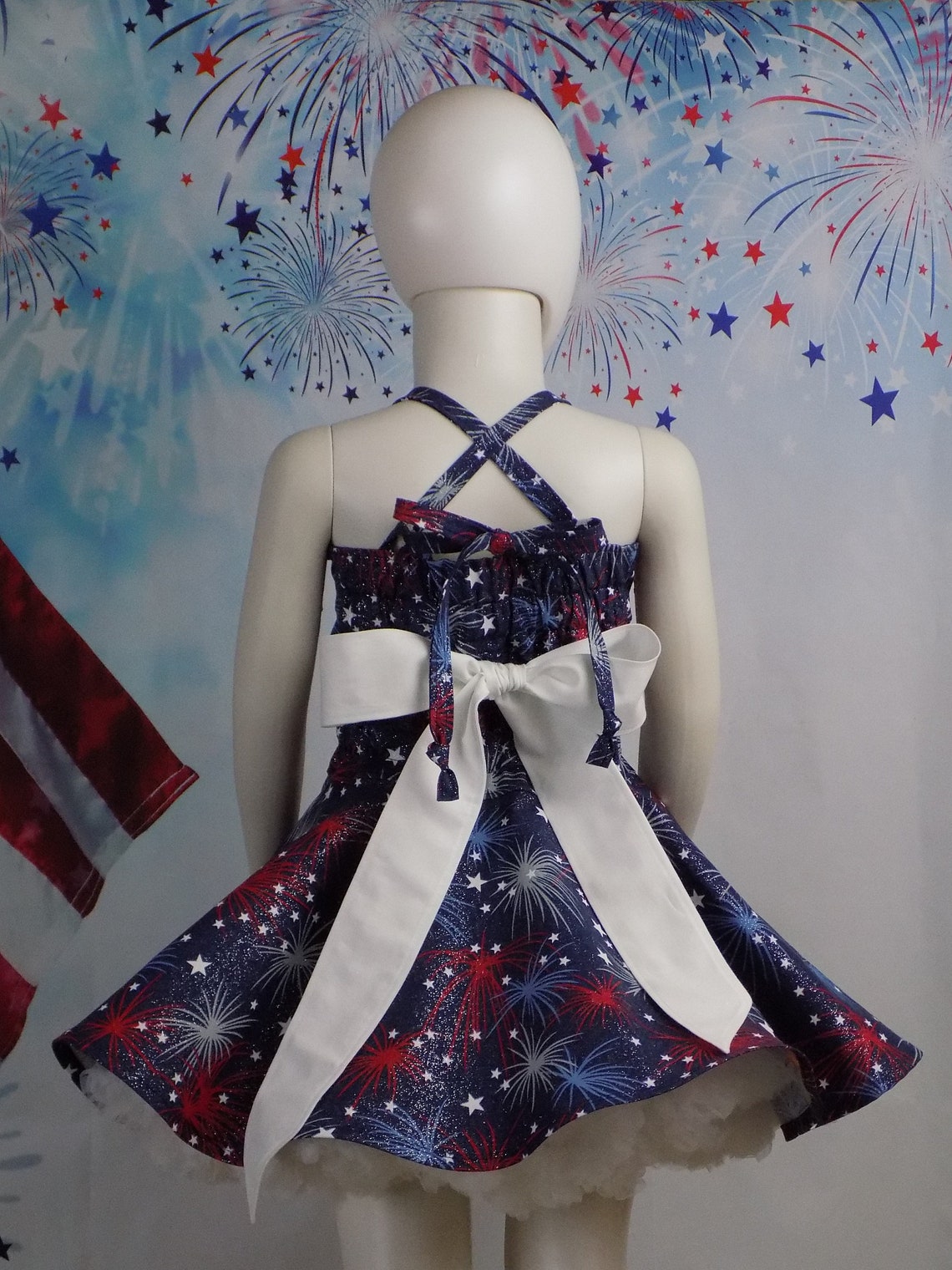 Patriotic Pageant Wear 4th July Outfit Girls 4th July Dress | Etsy