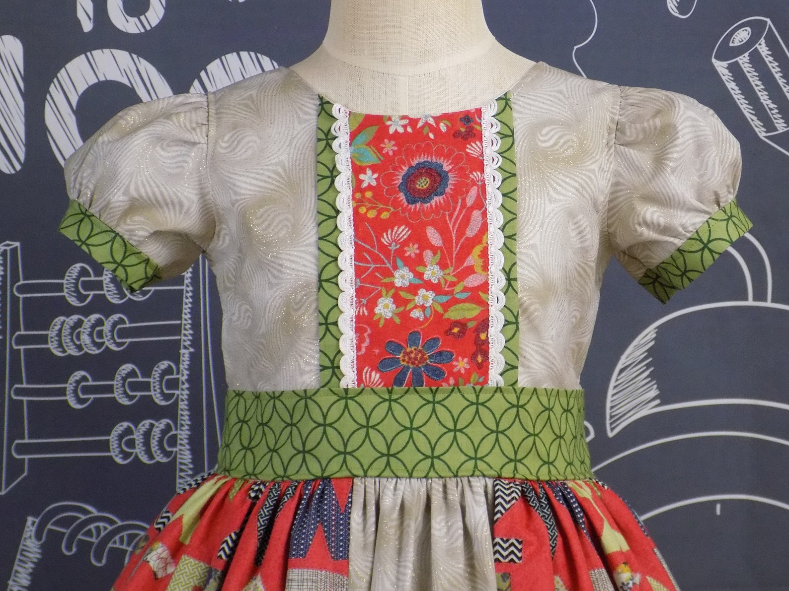 Back to School Dress ABC First Day Alphabet Girls | Etsy