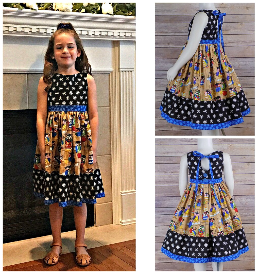 Girls, Back to School Dress, First Day, Outfit, Set, Boutique, 1st ...