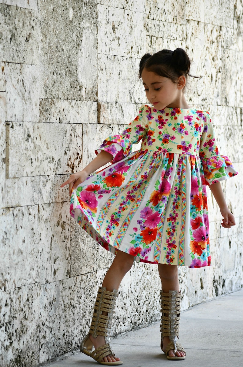 Girls Easter Dress Girls Spring Dress Pageant Interview | Etsy