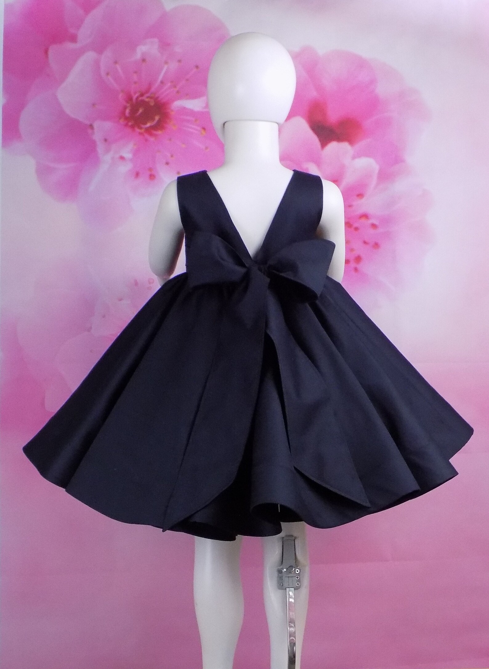 Girls Pageant Dress OOC Natural Pageant Black Dress Fancy | Etsy