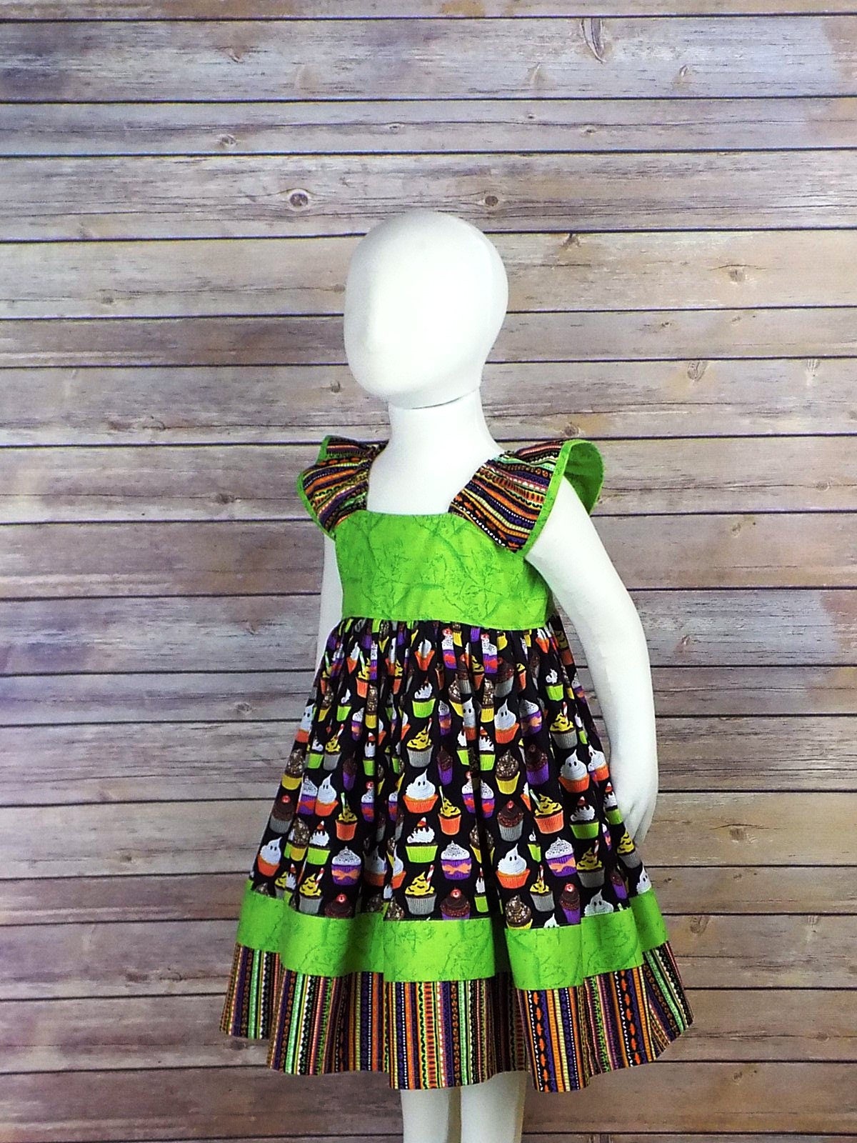 Girls, HALLOWEEN Dress, Halloween Outfit, Cupcake Dress, Clothing ...