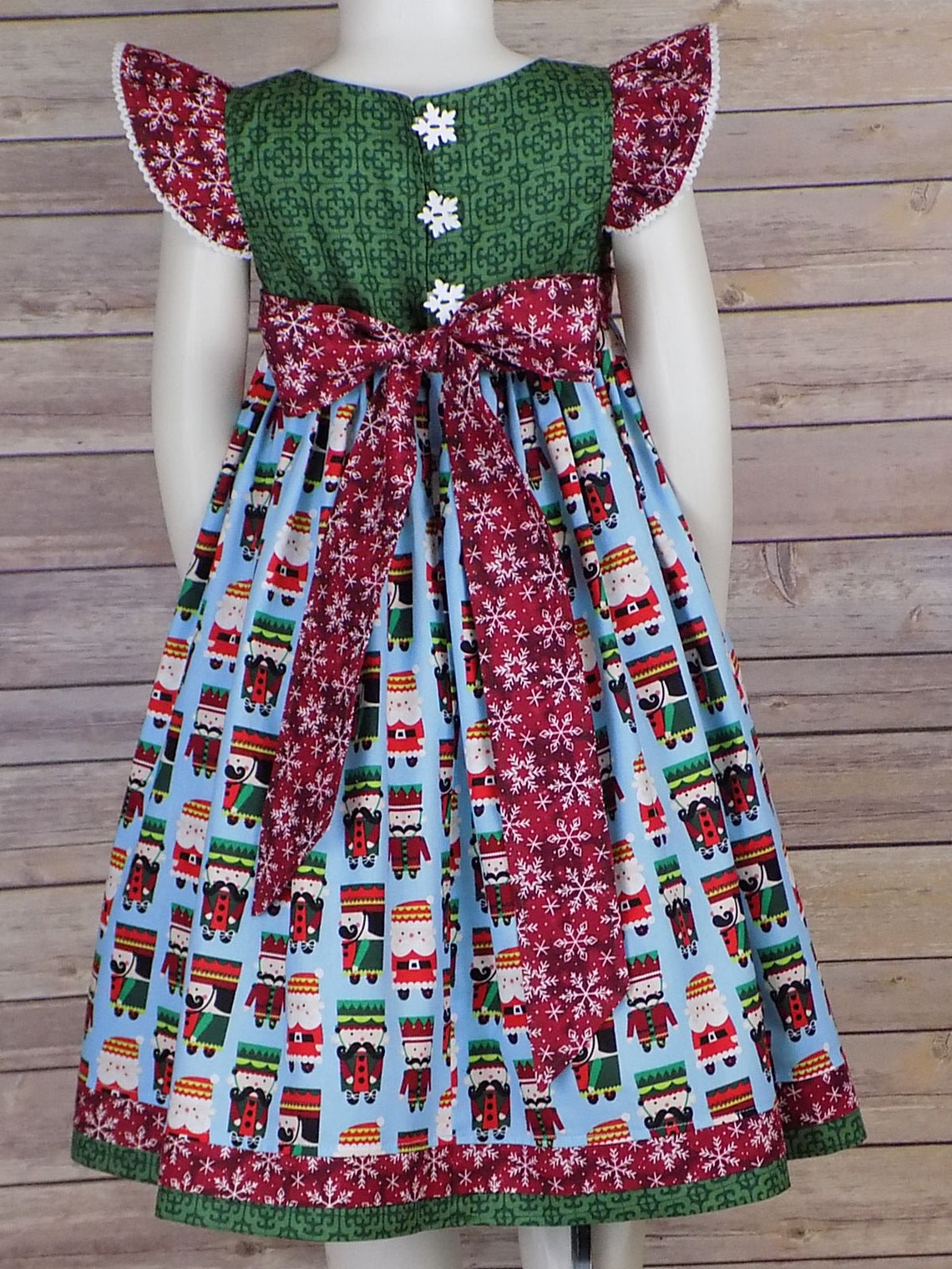Girls Nutcracker Dress Girls Christmas Dress Boutique Etsy