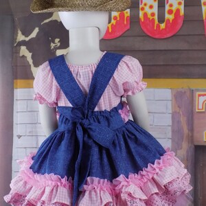 Pink Western Dress, Pink Cowgirl Outfit, Pageant Western Wear Birthday ...